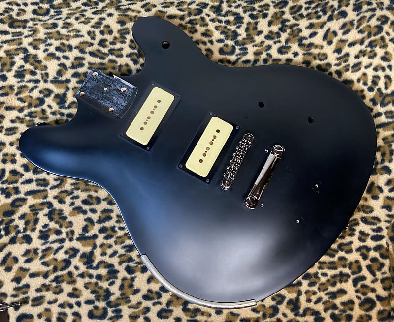 Squier Contemporary Starcaster Body Modded for P90 pickups | Reverb