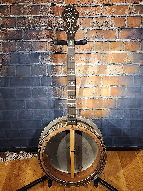 Vintage 1920s As-Is Orpheum Project Tenor Banjo - NICE IVORY | Reverb