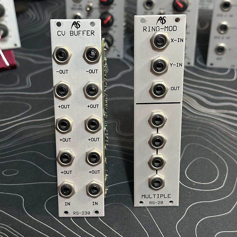 Analogue Systems CV Buffer, Ringmod, RS-230, RS-20 | Reverb