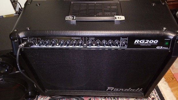 Randall RG200 G3 PLUS 200 WATT Valve Guitar Amp 2006 Black | Reverb