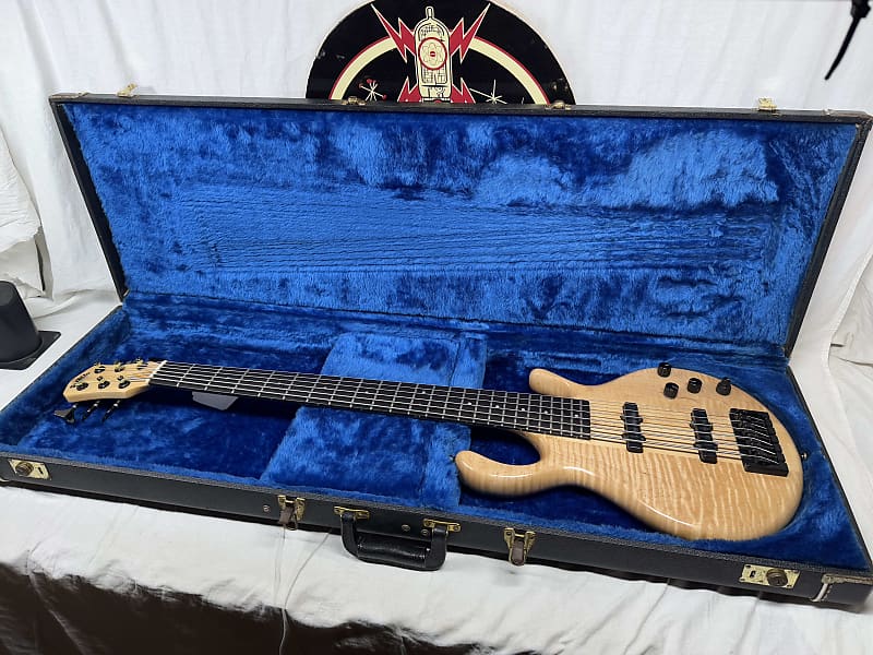 Pedulla USA MVP-6 MVP6 6-string Bass with Case 1990 | Reverb