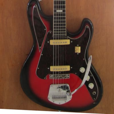 Noble / Tombo EG 450-2 Deluxe 1966 Red Sunburst | Reverb