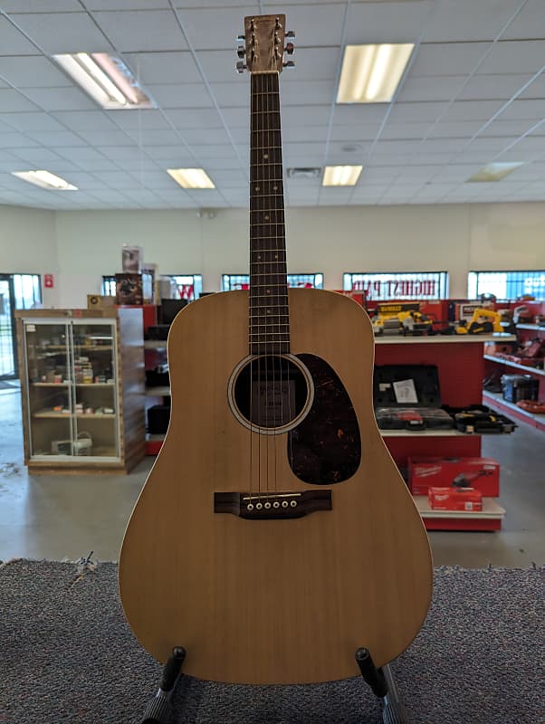 Martin D-X2 Dreadnought Acoustic-Electric Guitar - Natural | Reverb