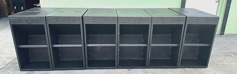 EAW LA400 12" Woofer Bent Bass Horn Subwoofer On Wheels | Reverb