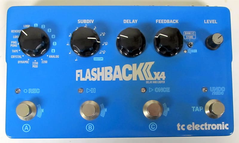 TC Electronic Flashback 2 X4 - Blue | Reverb