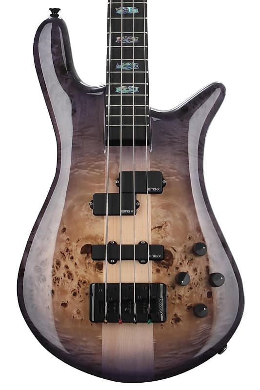 Spector Euro 4 CST Electric Bass Guitar - Natural Violet | Reverb