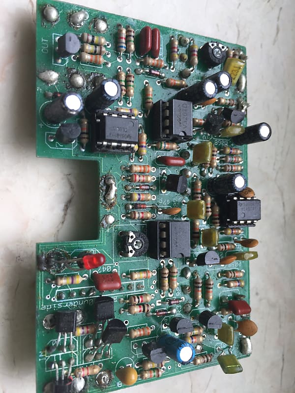 BYOC Boss VB-2 Vibrato clone soldered PCB not tested | Reverb