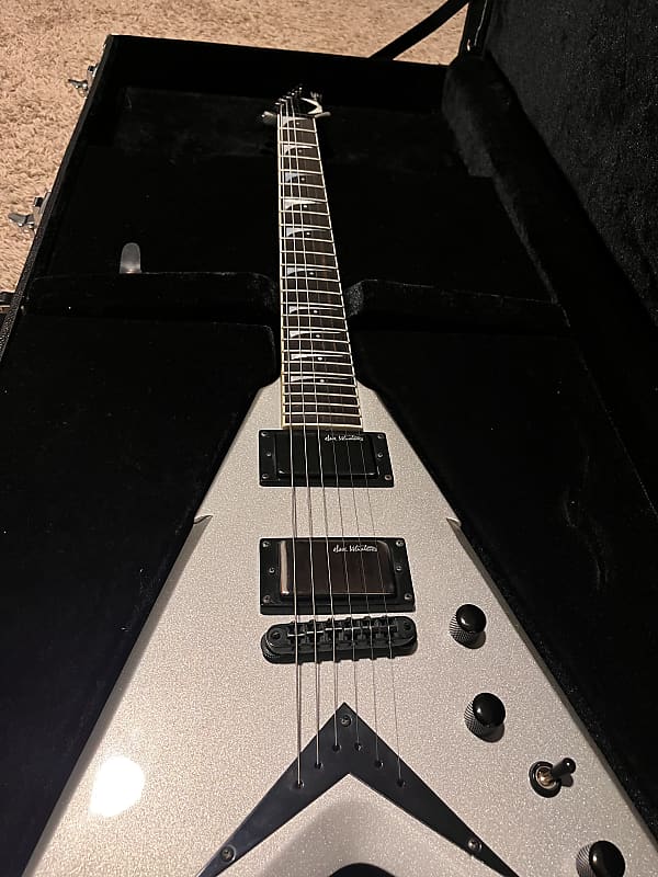 Dean Dave Mustaine VMNT Metallic Silver | Reverb