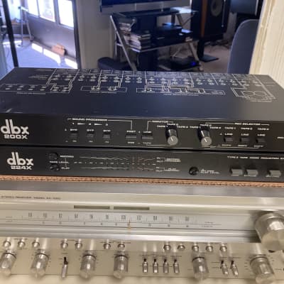 DBX 224X and 200X 1980s Matte Black | Reverb