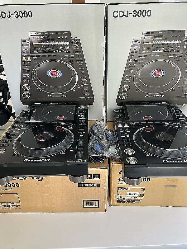Pioneer CDJ 3000 Pair | Reverb