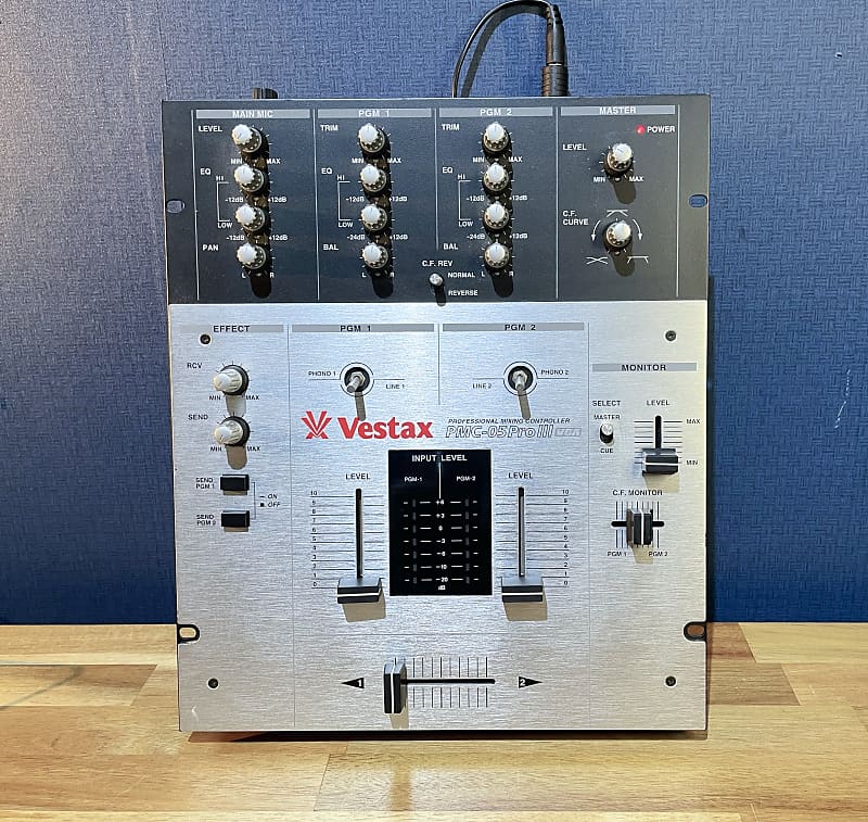 Vestax Pmc-05 Pro III 3 Professional 2 Channel DJ Scratch | Reverb