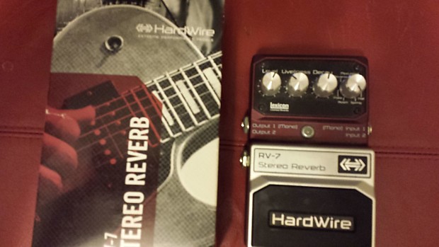 DigiTech Hardwire RV-7 Stereo Reverb | Reverb