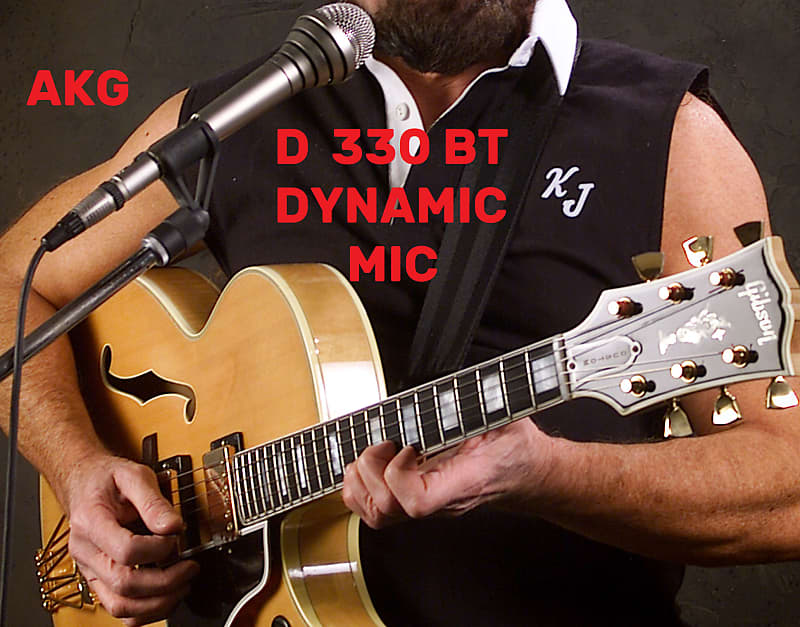 AKG D-330BT Hypercardiod Dynamic Mic*Built-in Eq*6 Switches | Reverb