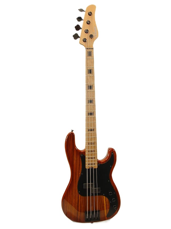 Schecter P-4 Exotic Bass Guitar - Faded Vintage Sunburst | Reverb