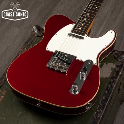 2006 ESP Edwards E-TE-100 Telecaster Candy Apple Red | Reverb
