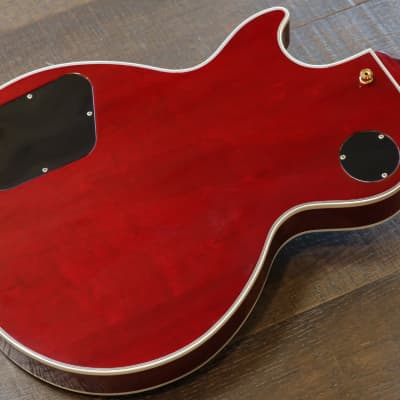 Monster Flame! Gibson Les Paul Custom Electric Guitar Figured | Reverb