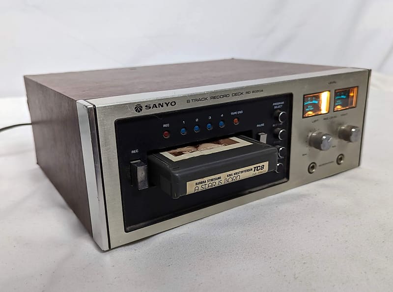 Sanyo 8 Track Player / Recorder RD 8020A - 1970s | Reverb