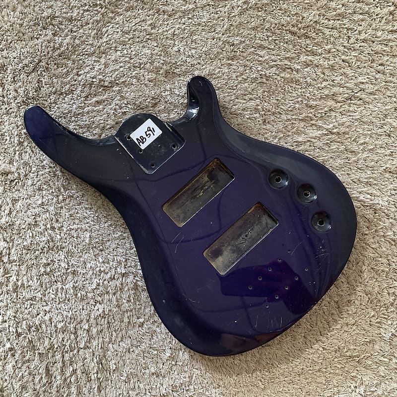 5 String Bass Guitar Purple Burst Body | Reverb Canada