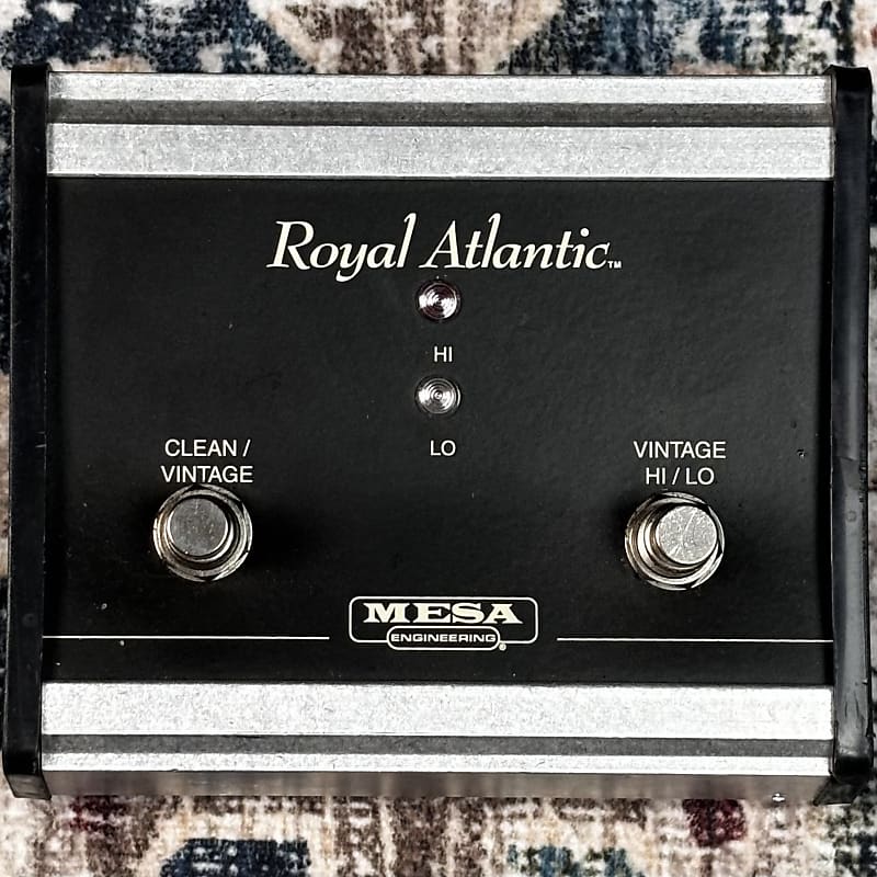 Mesa Boogie Royal Atlantic RA100 2 Button Footswitch For | Reverb