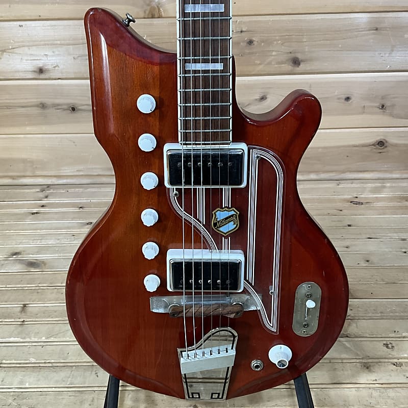 National 1961 Westwood 77 Vintage Electric Guitar USED - Red | Reverb