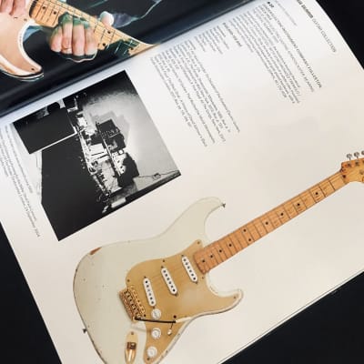 The official David Gilmour Guitar Collection catalog 2019, | Reverb