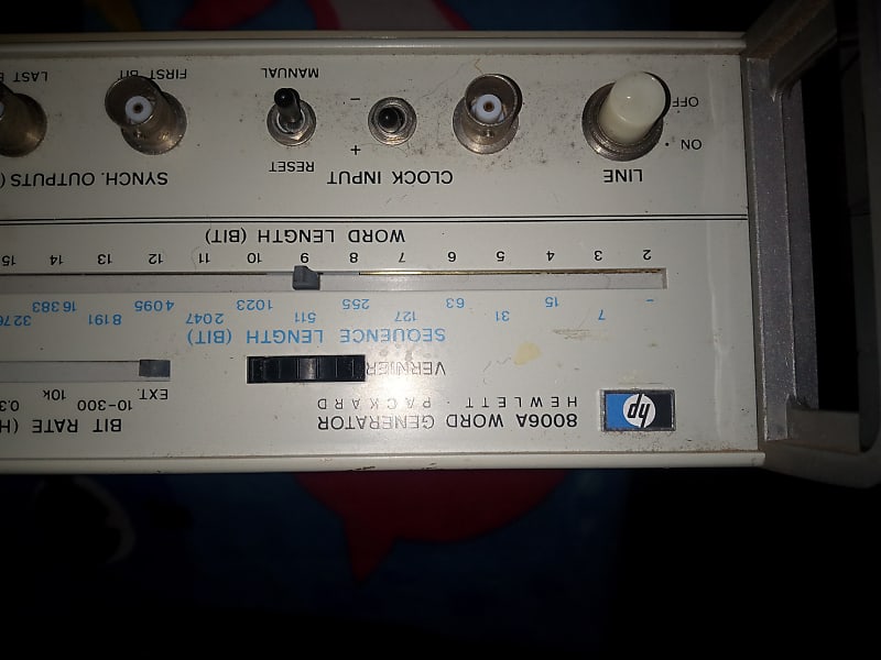 Hewlett Packard 8006a Word Generator And Sequencer | Reverb