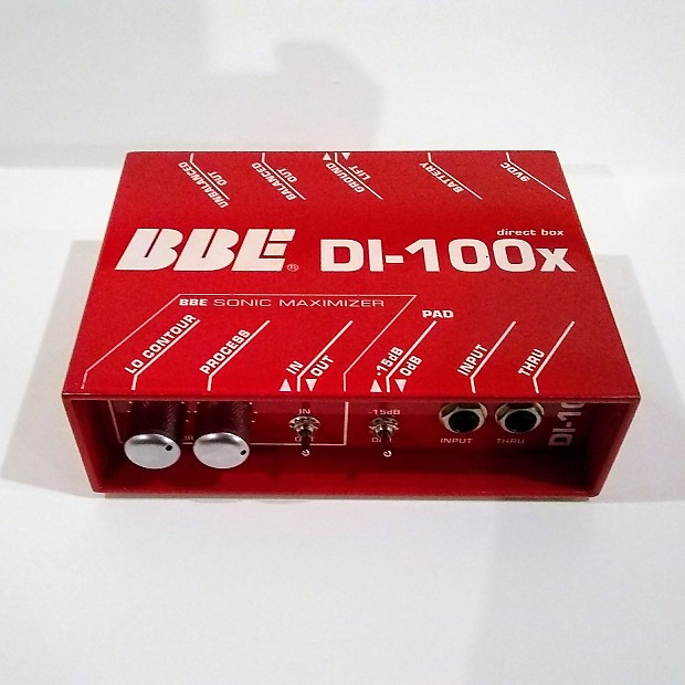 Price Drop ... below market! BBE DI-100X active direct box | Reverb