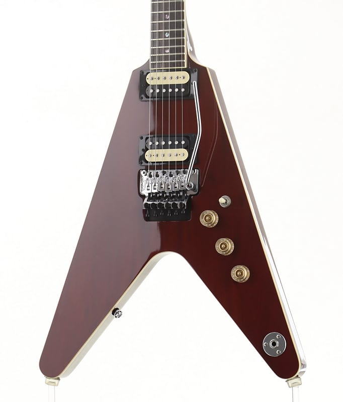 DEAN V79 Floyd Trans Cherry [SN H21101269] [12/18] | Reverb UK