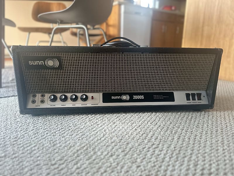 Sunn 2000s Schematic Sunn 200s 2000s Head Tube Talkbass 1968
