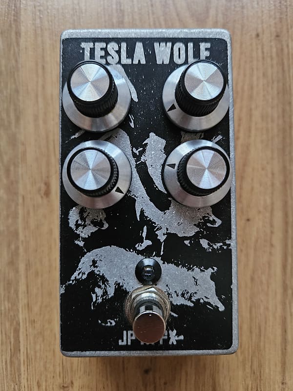 JPTR FX Tesla Wolf v2 2020 - Black and raw aluminum | Reverb