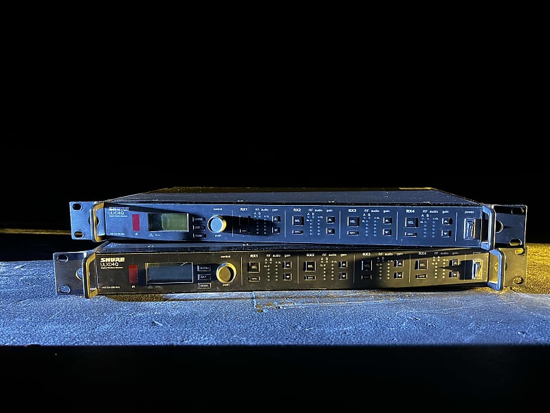 3X SHURE ULXD4Q H50, 1X SHURE ULXD4D, 12X ULXD1 H50 AND 7X | Reverb