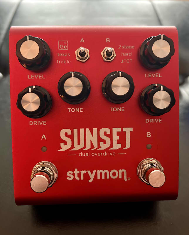 Strymon Sunset Dual Overdrive 2017 - Present - Red | Reverb