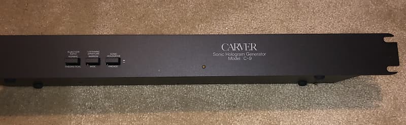 Carver Model C-9 1990 - Black | Reverb