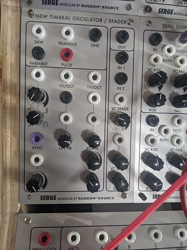 Serge by Random Source New Timbral Oscillator (NTO) 4U 4x4 | Reverb