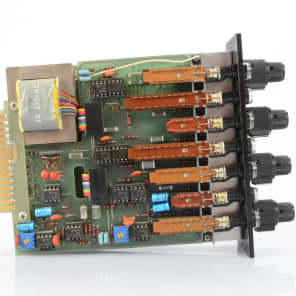 B&B Audio / Aphex EQF-2 500 Series 4 band Parametric EQ & | Reverb