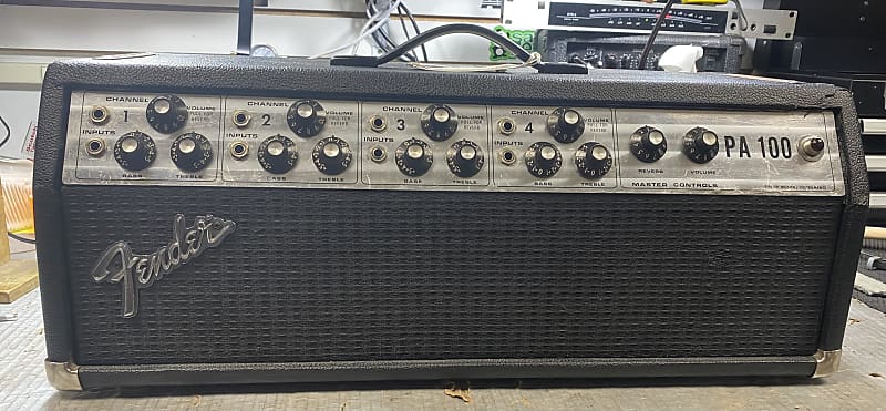 1975 Fender PA-100 - PA Or Instrument Amp - Plenty of Juice! | Reverb
