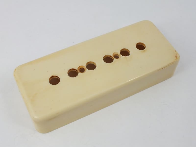 Relic Aged Bone White P90 Pickup cover | Reverb UK