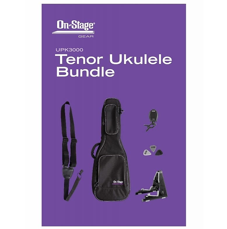 Mint On-Stage UPK3000Tenor Ukulele Bundle | Reverb