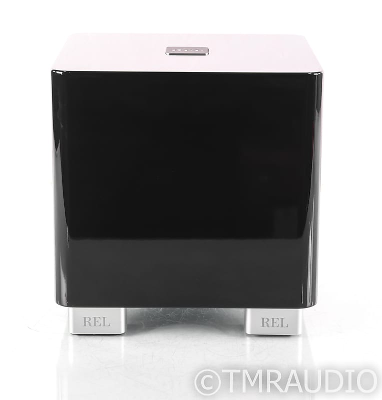 REL T/5x 8" Powered Subwoofer; T5x; Piano Black (SOLD) | Reverb