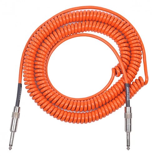 Lava Cable 35' Super Coil Guitar Cable, Straight to Straight: | Reverb