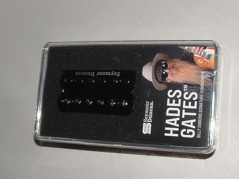Seymour Duncan Billy Gibbons Hades Gates Neck (Black) New | Reverb