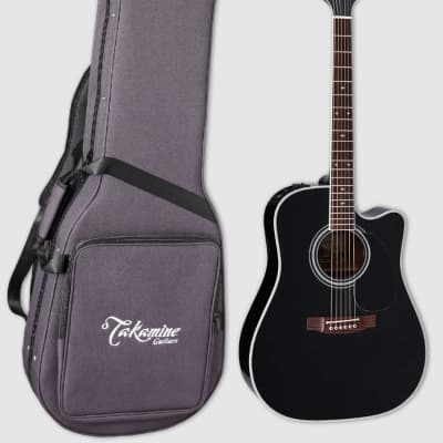 Takamine EF341SC 6 String Dreadnought Electric Acoustic | Reverb