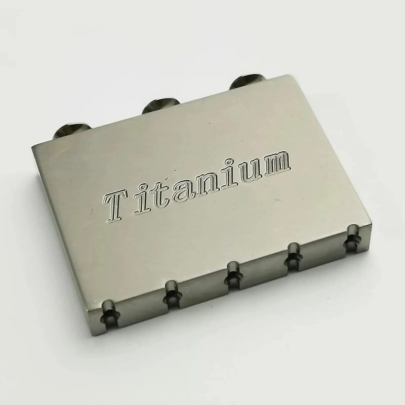 Titanium Alloy 32MM Tremolo Bridge Block | Reverb