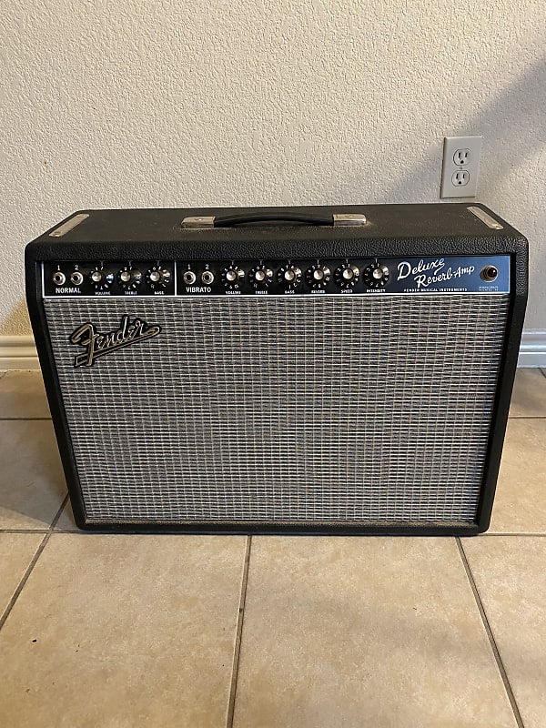 Fender '65 Deluxe Reverb Reissue 22-Watt 1x12" Guitar Combo | Reverb