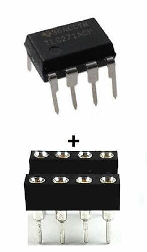 Texas Instruments TLC271ACP TLC271 + Sockets Programmable Op | Reverb