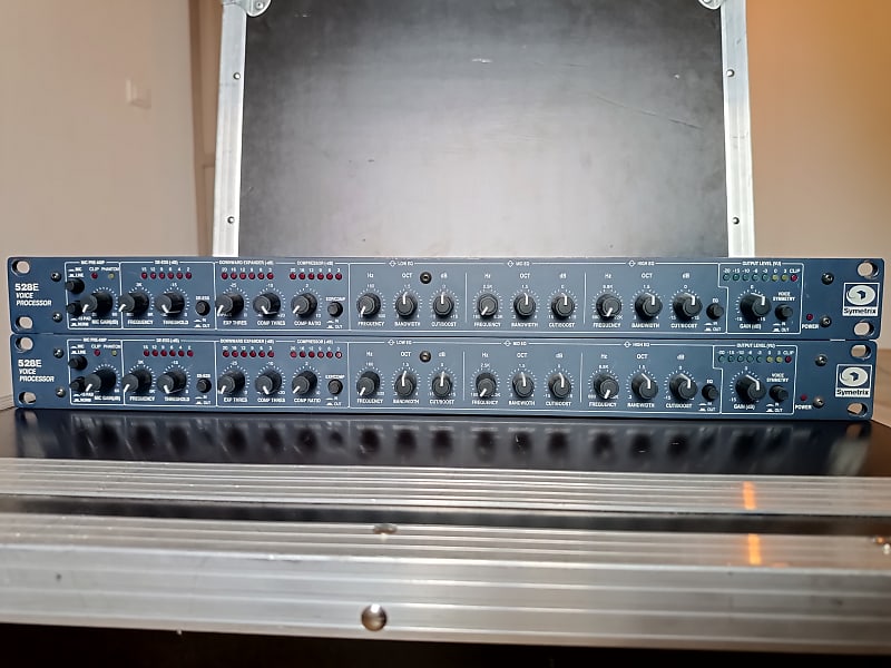 Symetrix 528e Single-Channel Voice Processor 2010s - Blue | Reverb