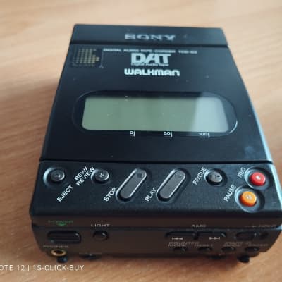 Sony Walkman Digital Audio Tape DAT TCD D3 black working | Reverb