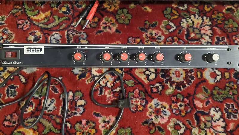 DOD Spring Reverb R-845 80s - Black | Reverb