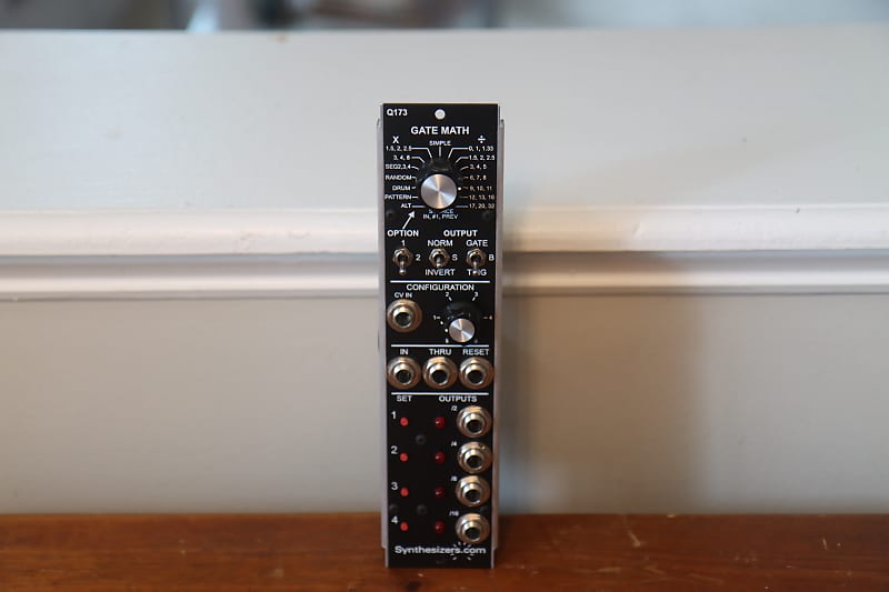 Synthesizers.com Q173 Gate Math 5U module - 2018 - Black | Reverb