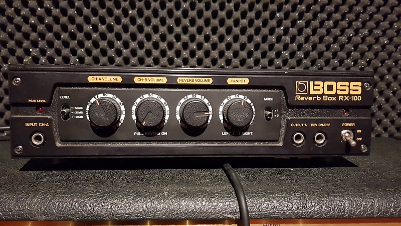 Boss RX-100 Reverb Box - spring reverb unit | Reverb